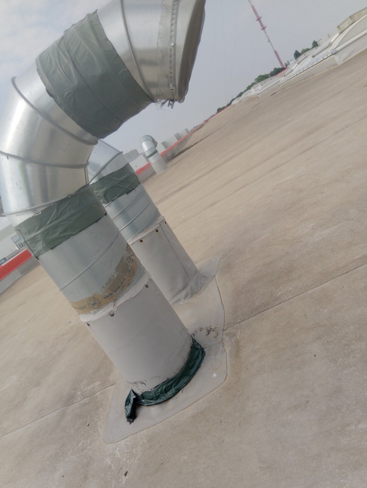 Business facility Ametek Subotica – Roof Penetration Waterproofing ...
