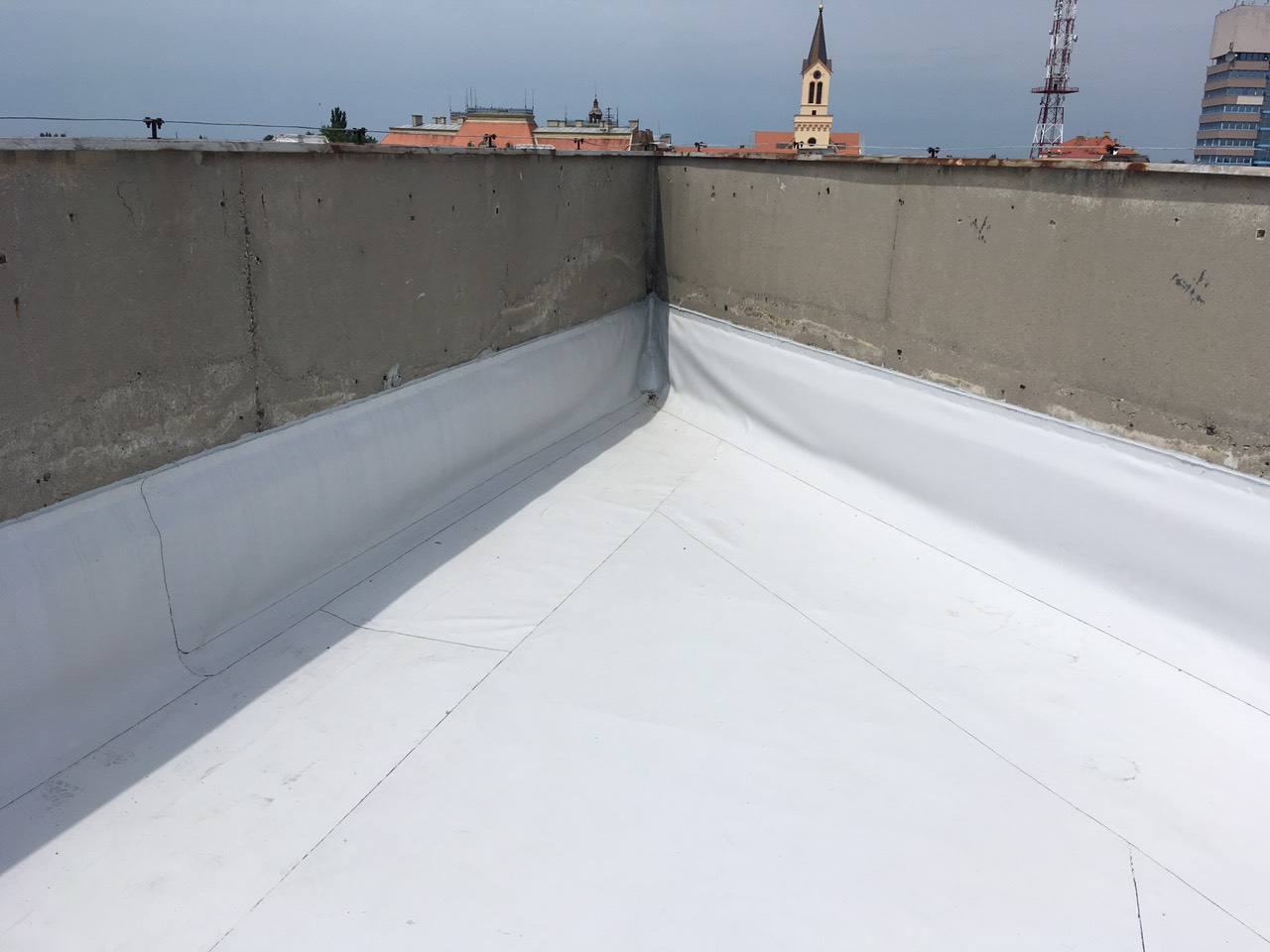 Repair of roof waterproofing “Cultural Center” – Zrenjanin – DVS izolacija