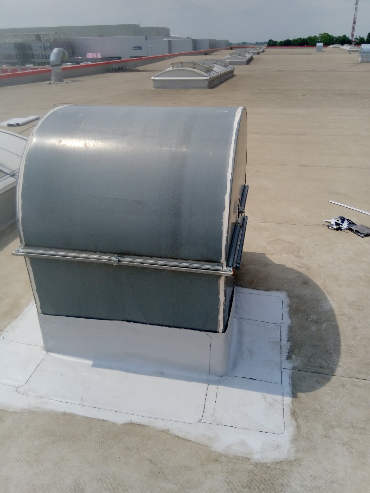 Business facility Ametek Subotica – Roof Penetration Waterproofing ...