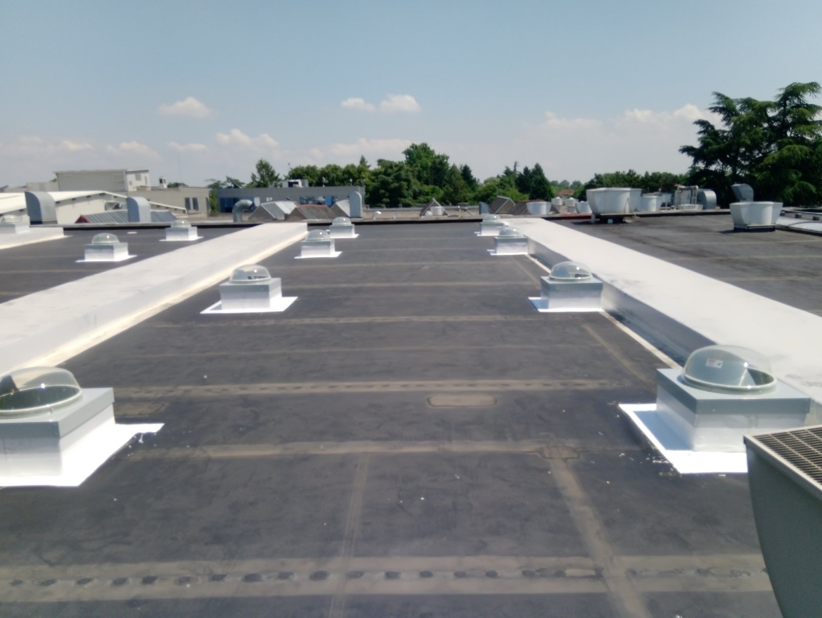 Business facility – “Coca Cola” – Waterproofing of roof domes – DVS ...