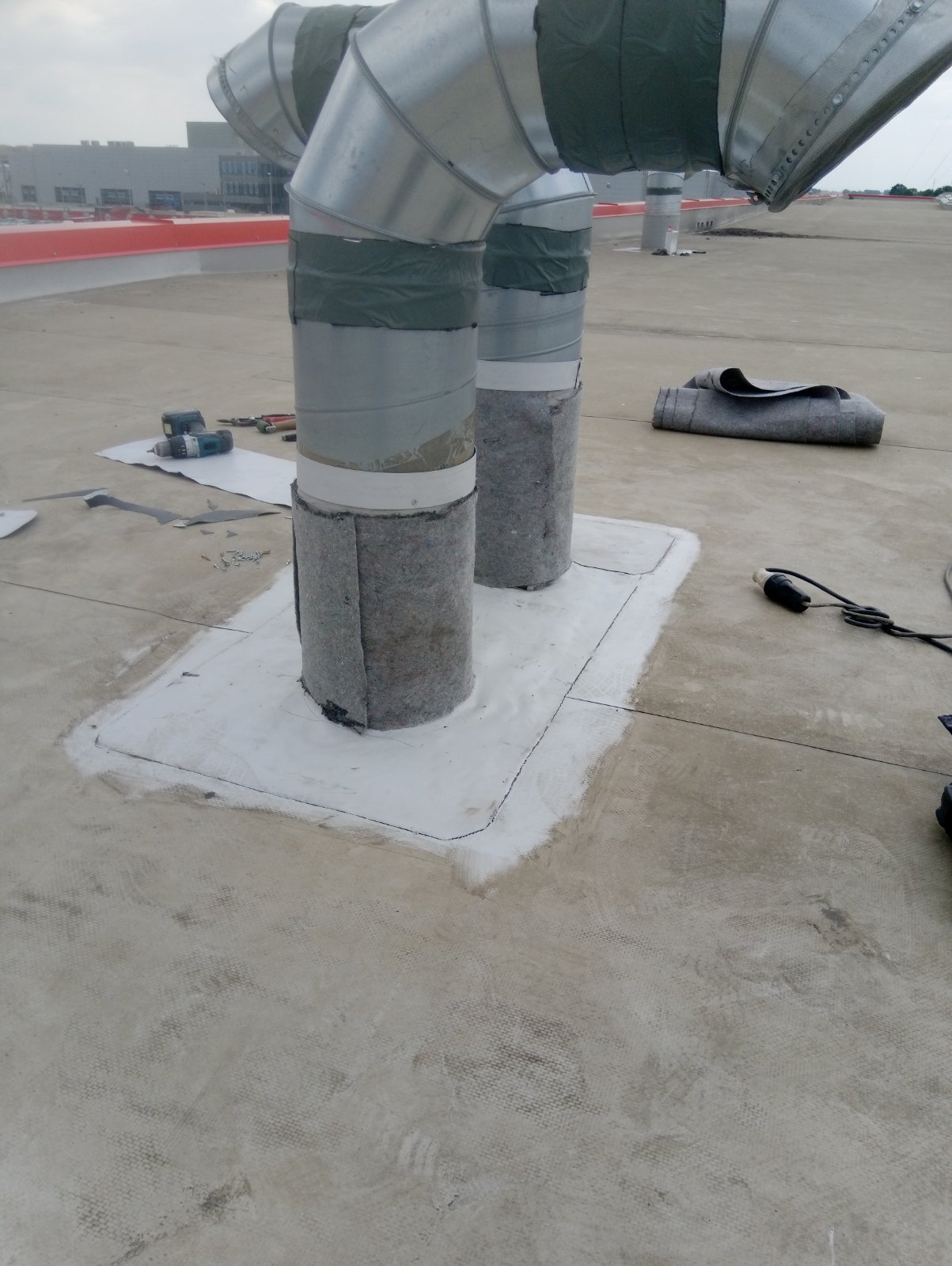 Business facility Ametek Subotica – Roof Penetration Waterproofing ...