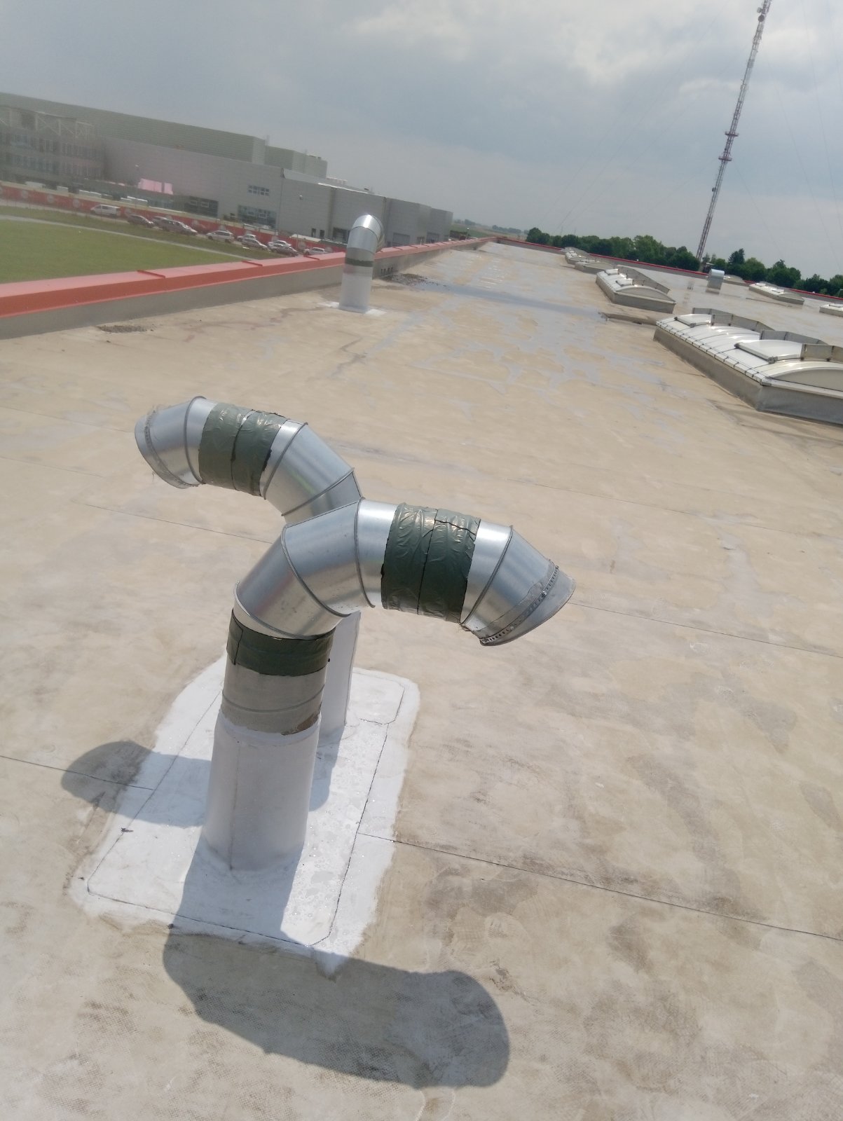 Business facility Ametek Subotica – Roof Penetration Waterproofing ...